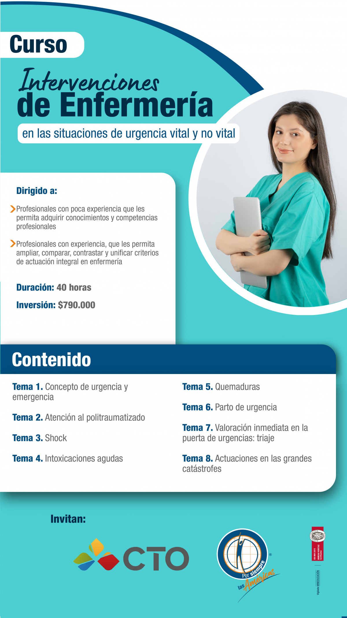 Curso Intervenciones de Enfermería en las situaciones de urgencia vital ...
